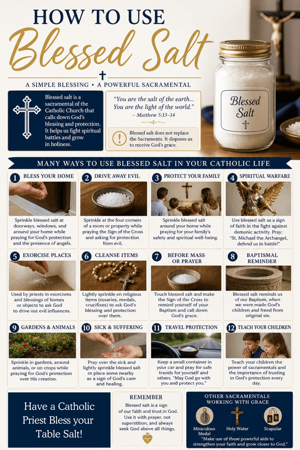 How to Use Blessed Salt - A Catholic Moms Life