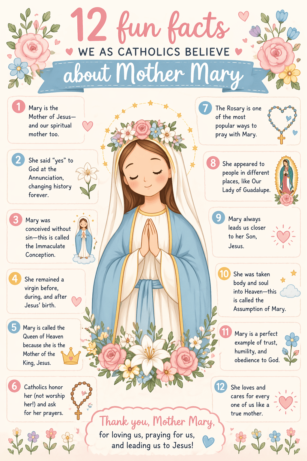 How to Have a May Crowning - A Catholic Moms Life